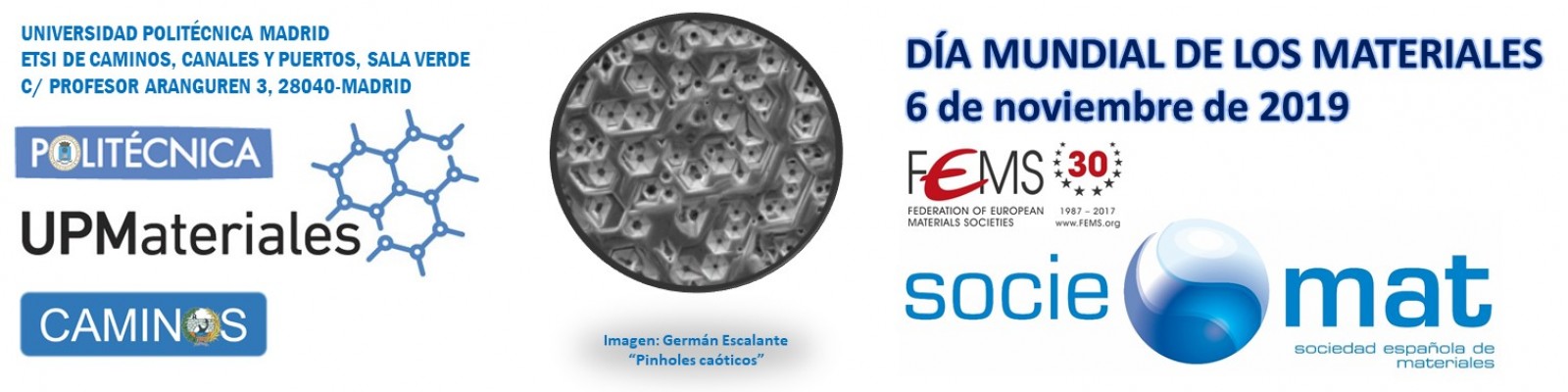 DÍA MUNDIAL DE LOS MATERIALES 2019 SOCIEMAT - Más...
